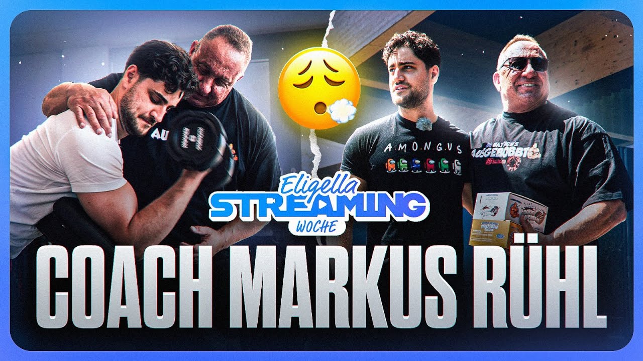 MARKUS RÜHL IN DER STREAMING WOCHE!💪🏼 Gymsession, Talks & Campus-Tour🔥 ...