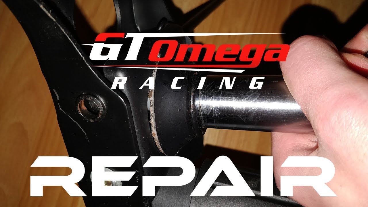GT Omega PRO Racing Gaming Chair Repair - YouTube