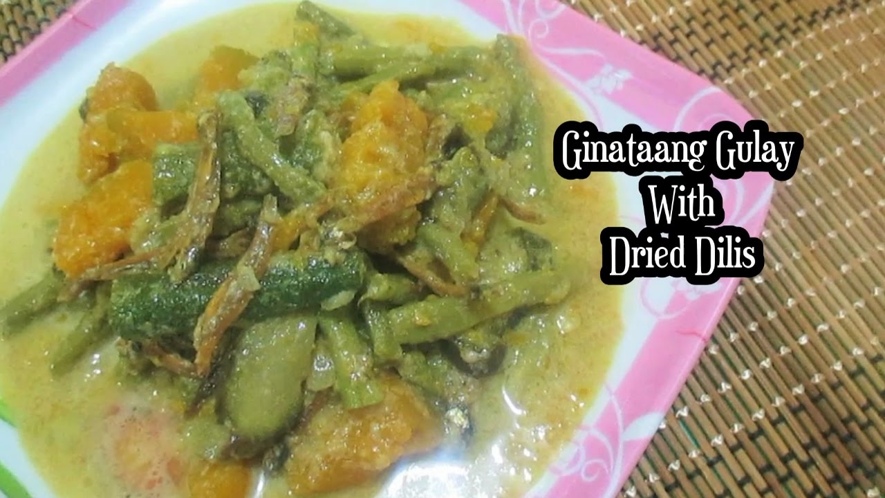 Ginataang Gulay With Dried Dilis (Vegetable and Dried Anchovies In ...