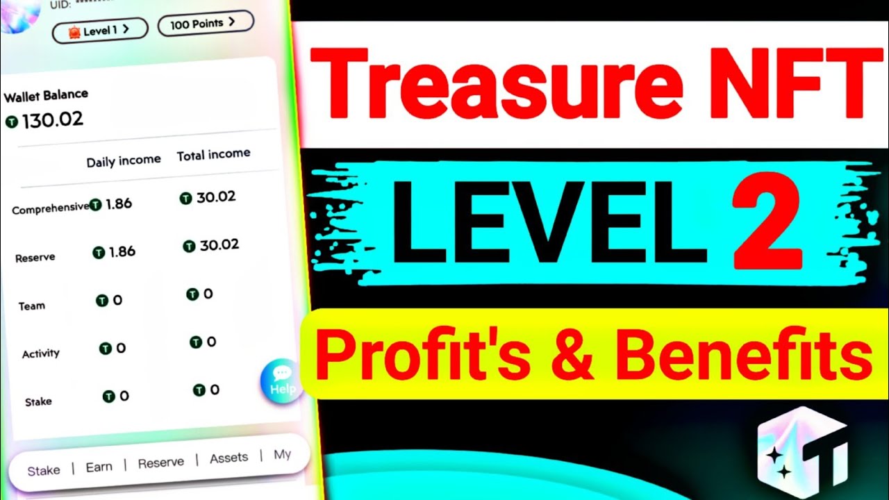 Treasure NFT Level 2 Kaise Karen || Treasure NFT Level 2 Benefits ...