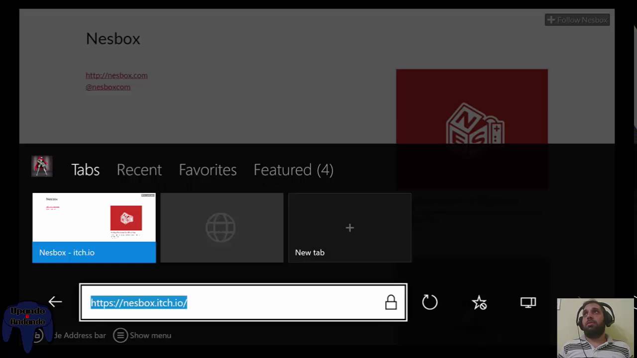 Tutorial: Nesbox - Emulador rodando no Xbox One - YouTube