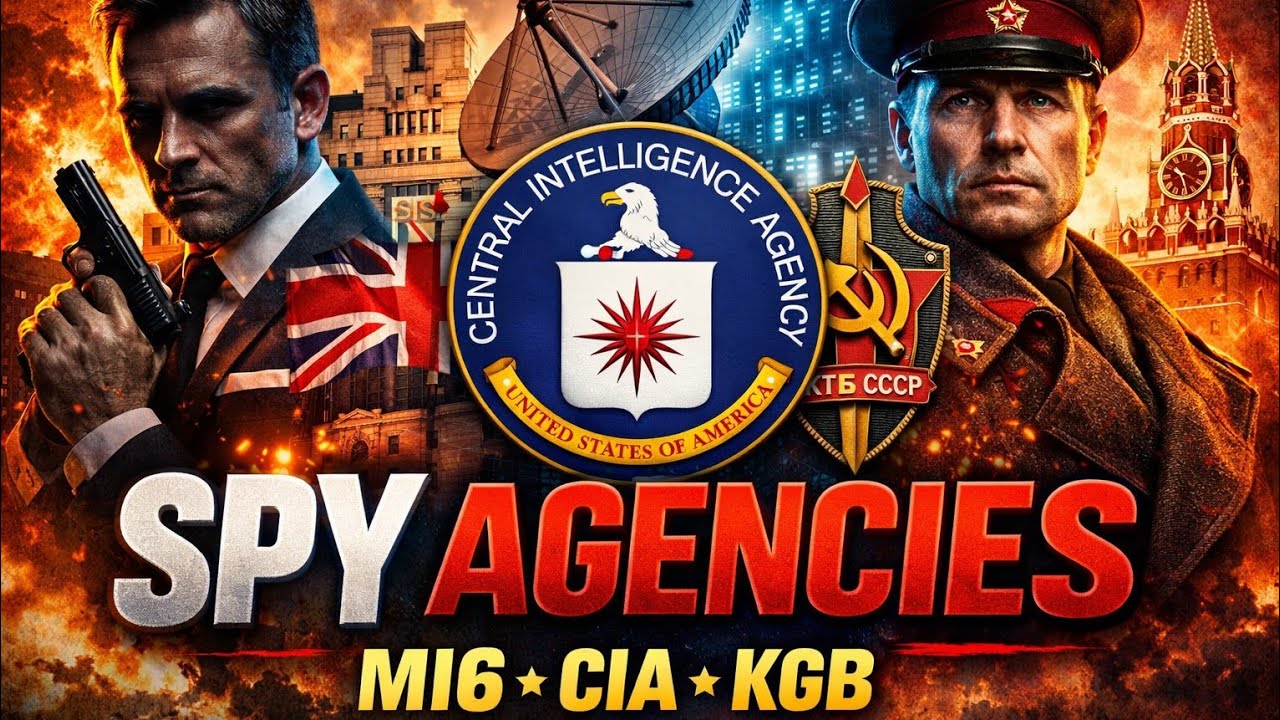 Spy agencies CIA MI6 KGB - YouTube