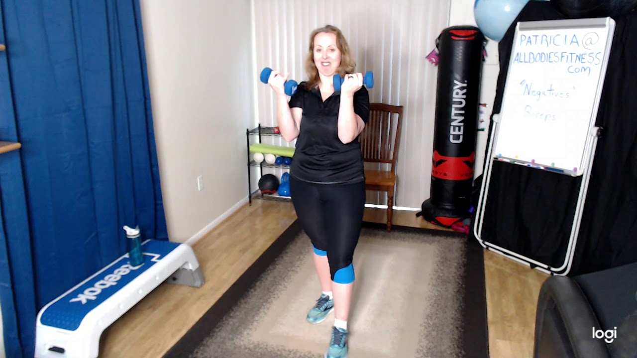 🔥⌚ 5Minute Workout: Negative Bicep Exercises for Toned Arms & Awesome ...