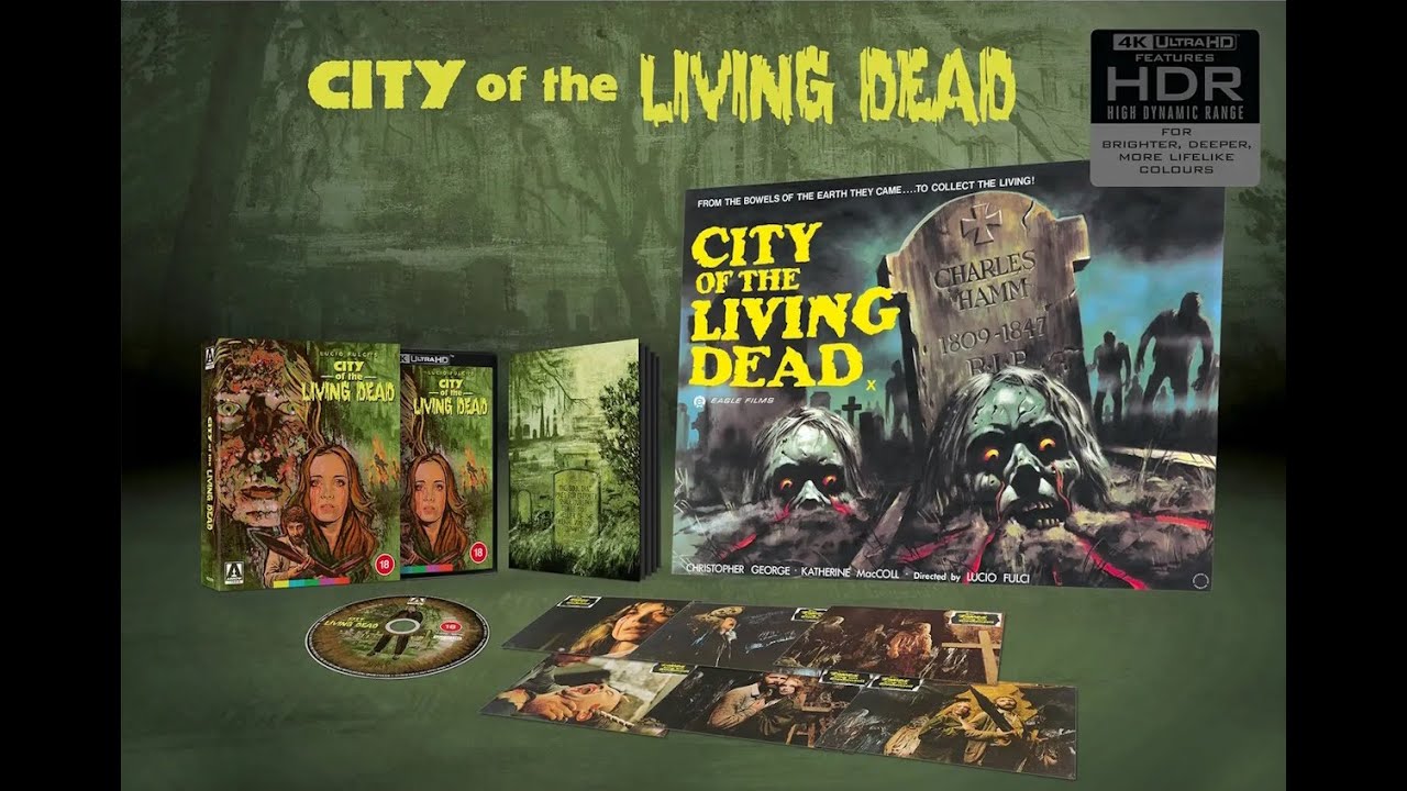 City of the Living Dead [Arrow Video 4K UHD Limited Edition] Directed ...