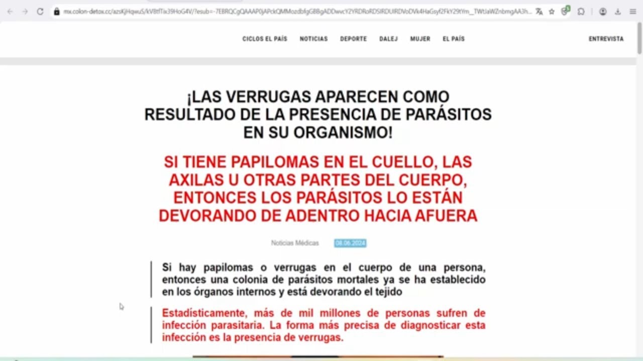 Colon Detox (Mexico) - helps eliminate parasitic infections - YouTube