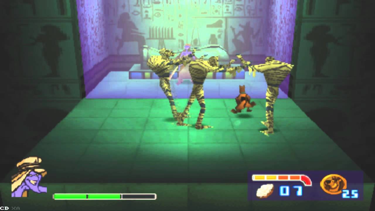 Scooby-Doo And the Cyber Chase - Egypt Level 3 (Boss Fight) - YouTube