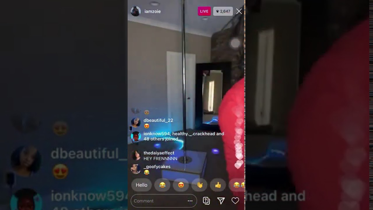 IamZoie/GotDamnZo TWERKING ON LIVE!!!! - YouTube