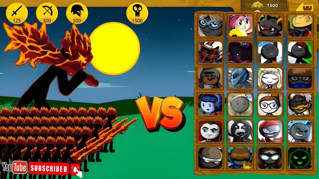 STICK WAR CHALLENGE _ ALL POWER CARDS VS MAGIC WITCHER WHO WILL WIN ...