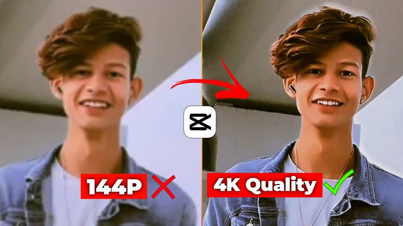 How to convert Normal Video 4k ultra hd in android | Capcut 4k Quality ...