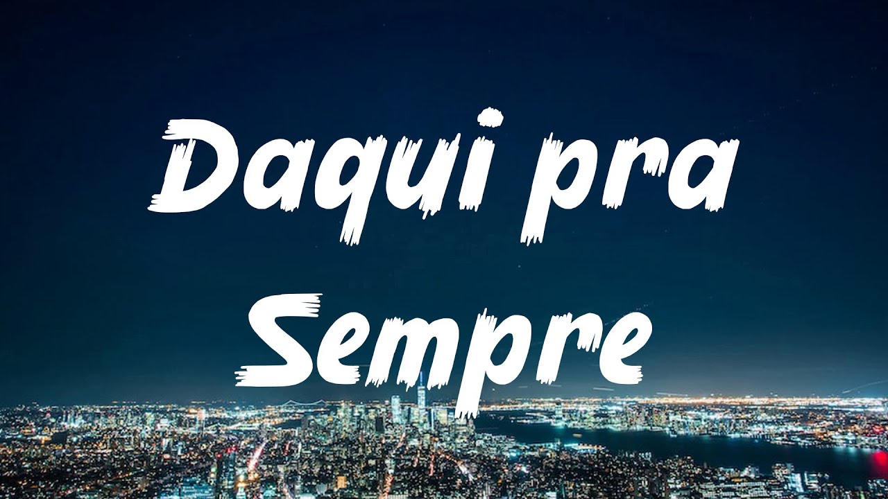 Simone Mendes, Manu Bahtidão - Daqui pra Sempre (Letra) - YouTube