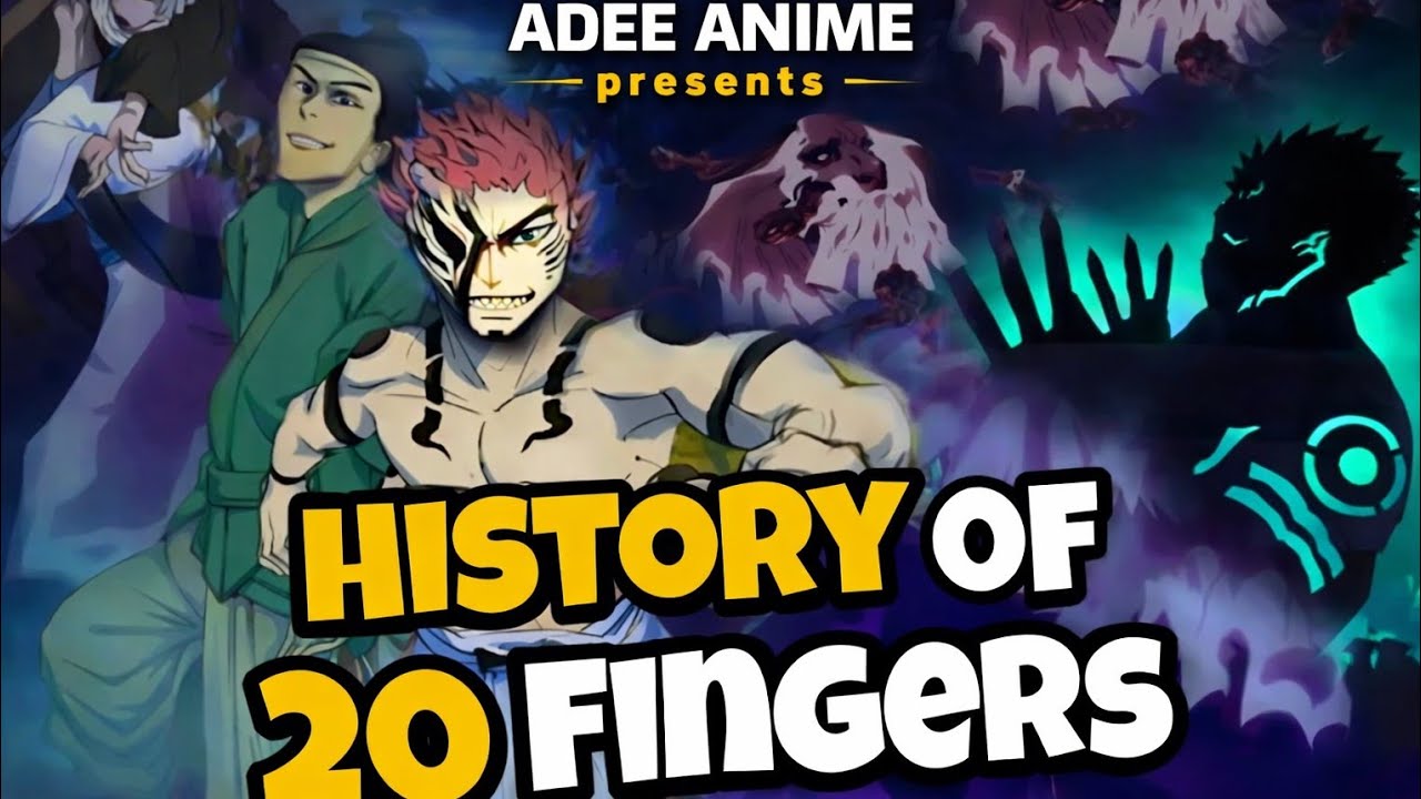 History of 20 Fingers | Sukuna Full Story Explained | Jujutsu Kaisen ...
