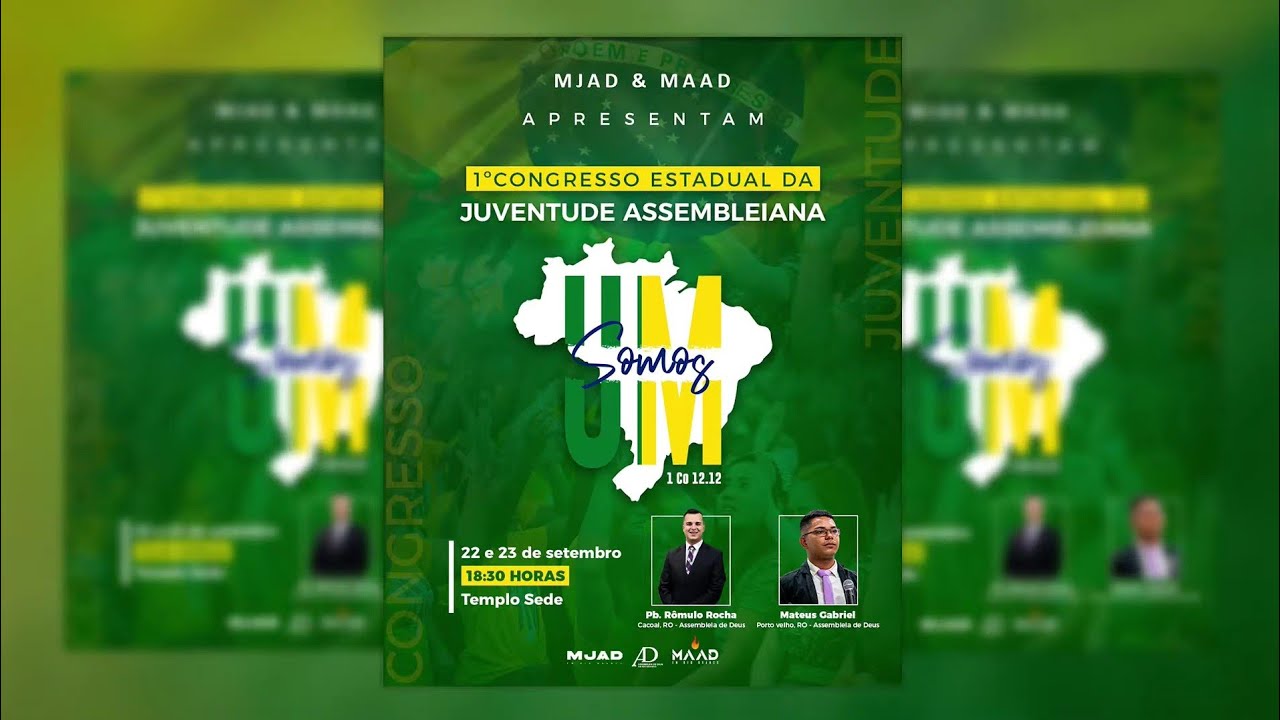 Mateus Gabriel | AD Rio Branco Congresso Mjad e Maad - YouTube