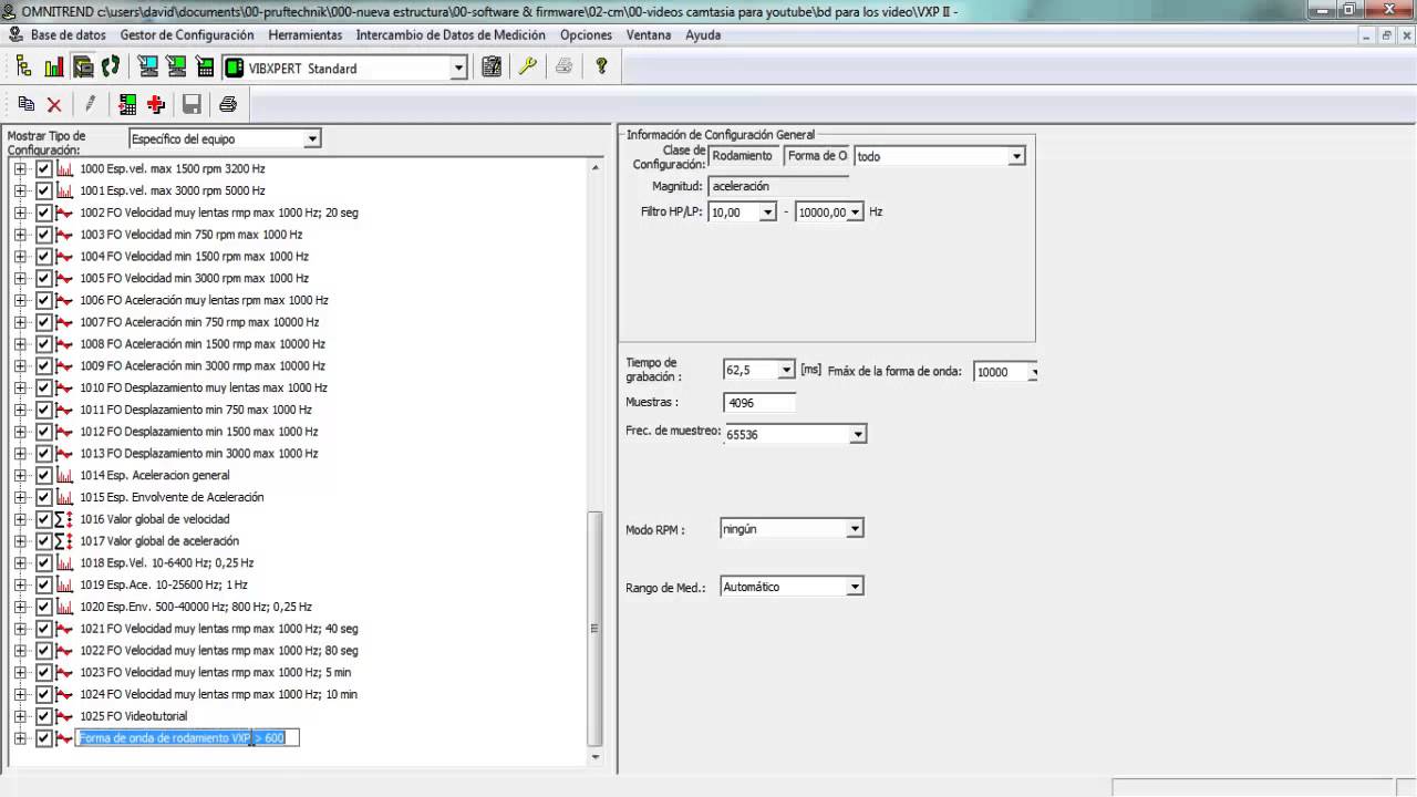 Las mediciones de formas de onda en Omnitrend - YouTube