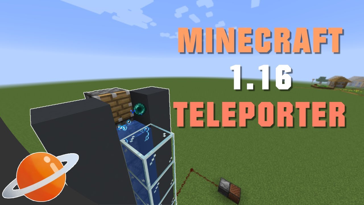 Minecraft | How to Make a Ender Teleporter 1.16 - YouTube
