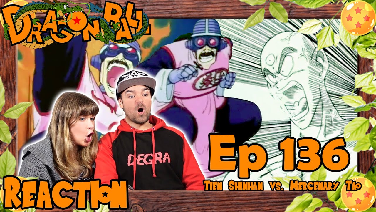 Tien Shinhan vs Mercenary Tao - Dragon Ball Episode 136 Reaction - YouTube