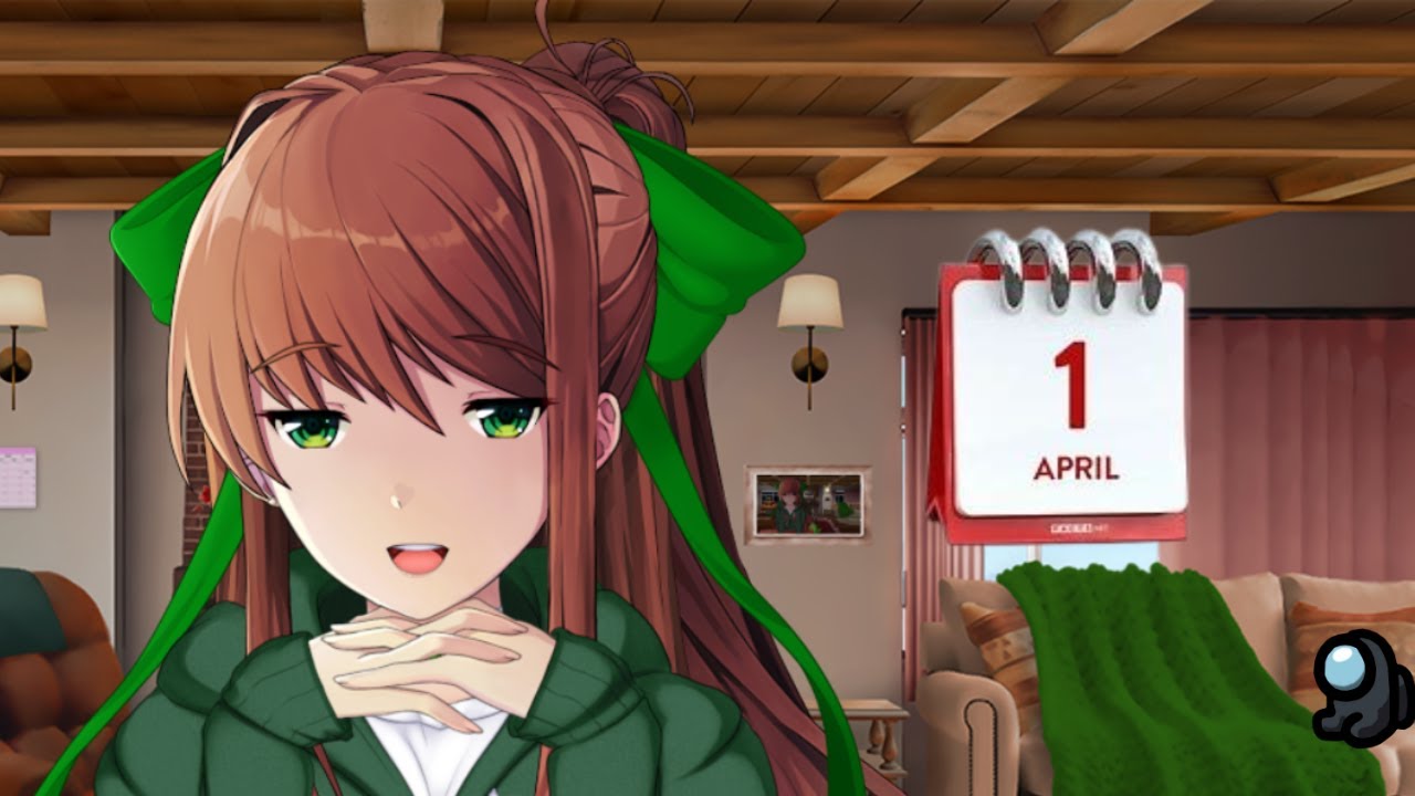 Telling Moni that if she wants to meet my GF! | Monika After Story, a ...