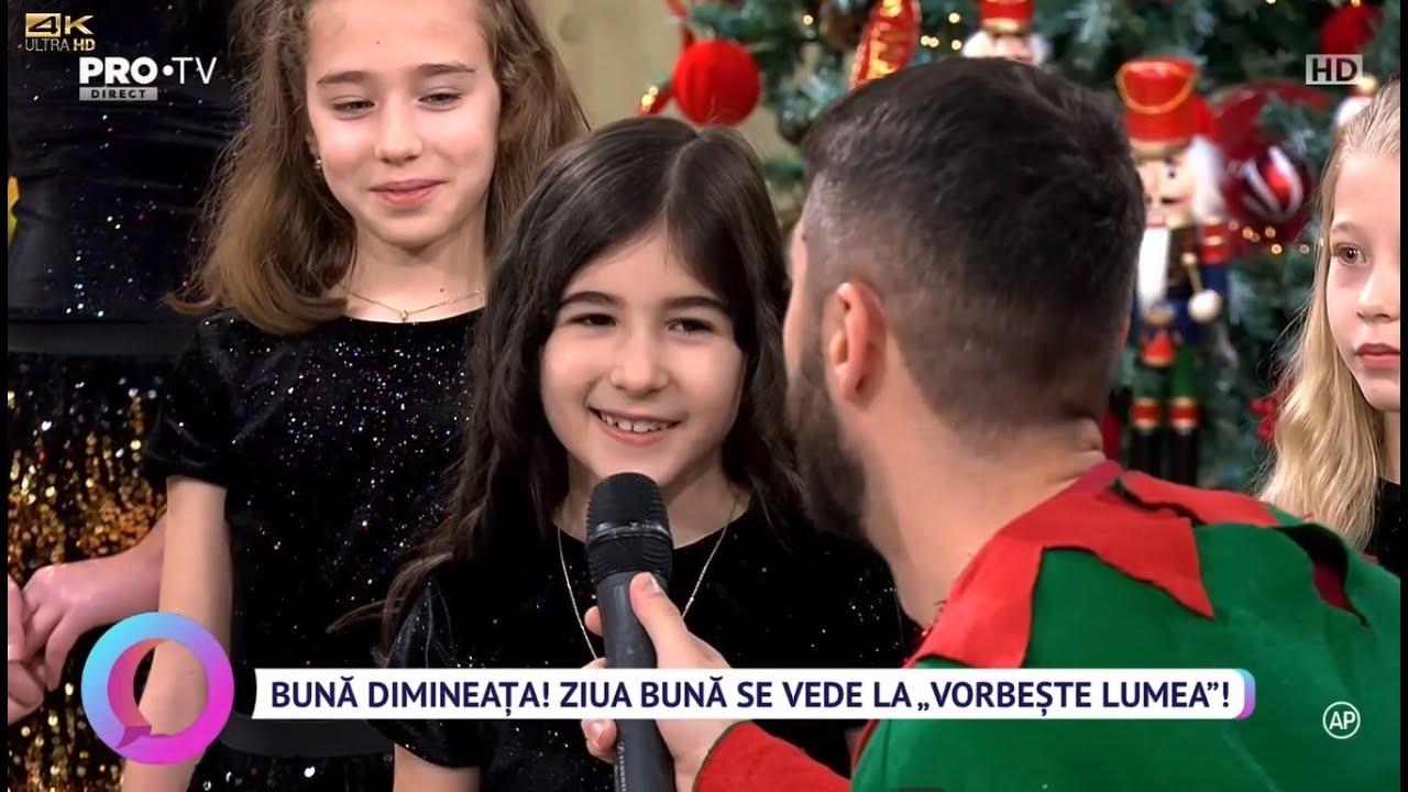 Grupul ANDANTE la PRO TV - Vorbeste lumea - Holly Jolly Christmas - 14. ...