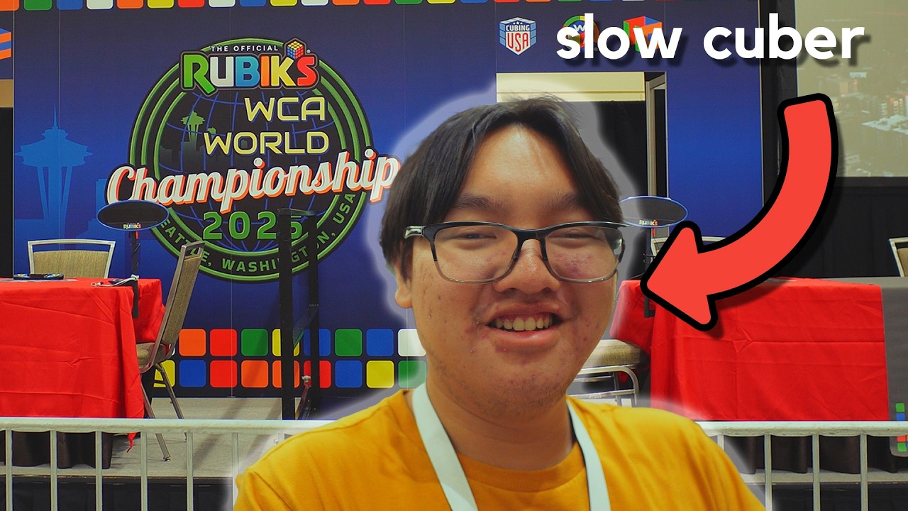 Slow Cuber Competes In The Largest Rubik's Cube Competition (WCA Worlds ...