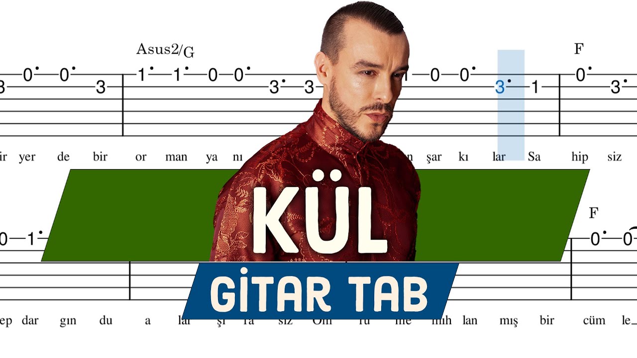 Cem Adrian - KÜL - Gitar Tab - YouTube