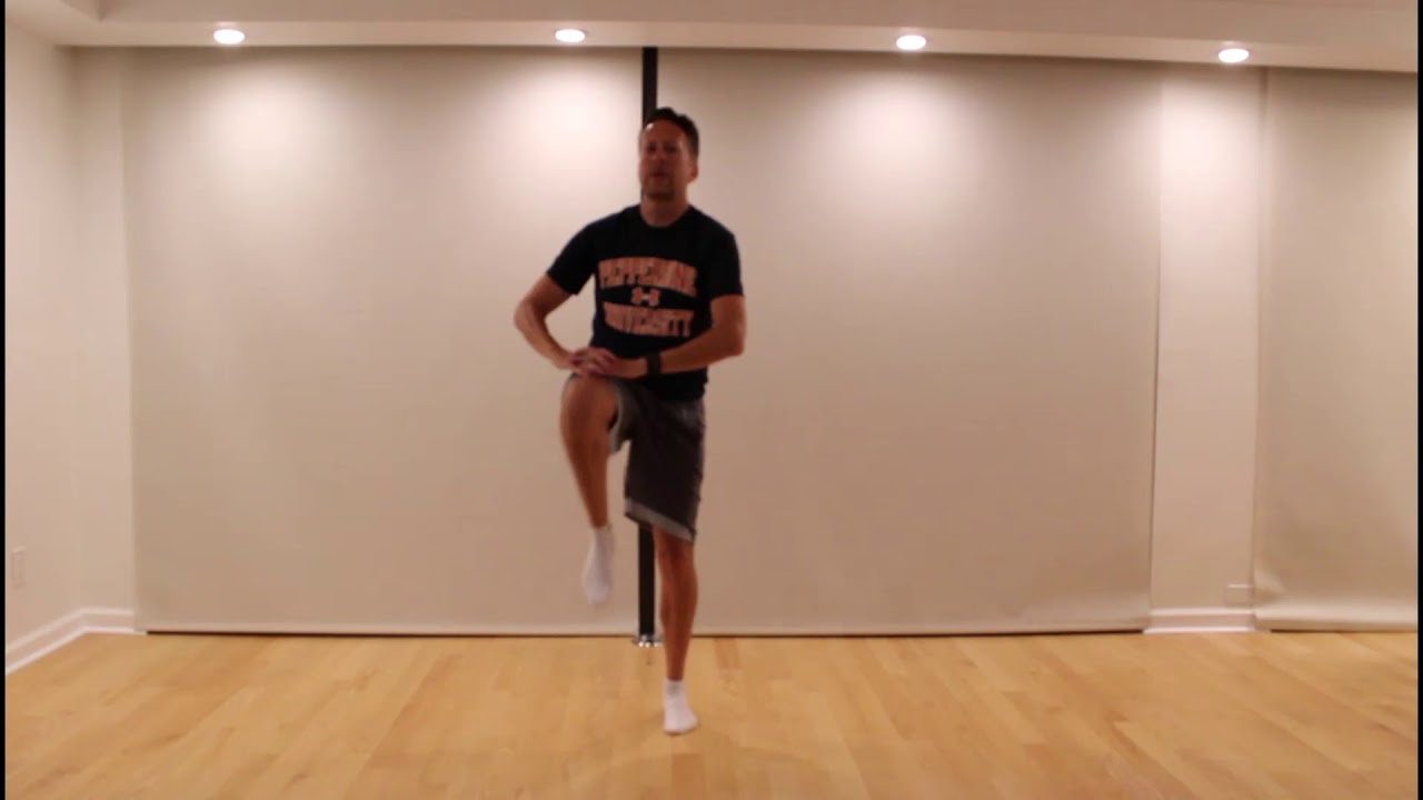 34 Alternate Knee Lifts - YouTube