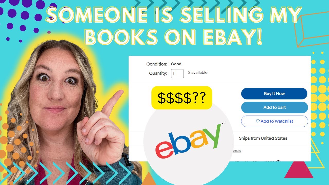 Someone is Reselling My Books On Ebay - YouTube