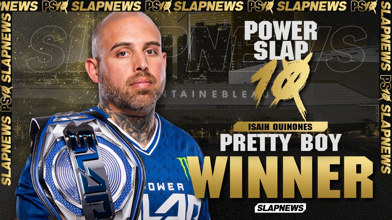 Isaih Quinones Successfully Defends His Championship at Power Slap 10 ...