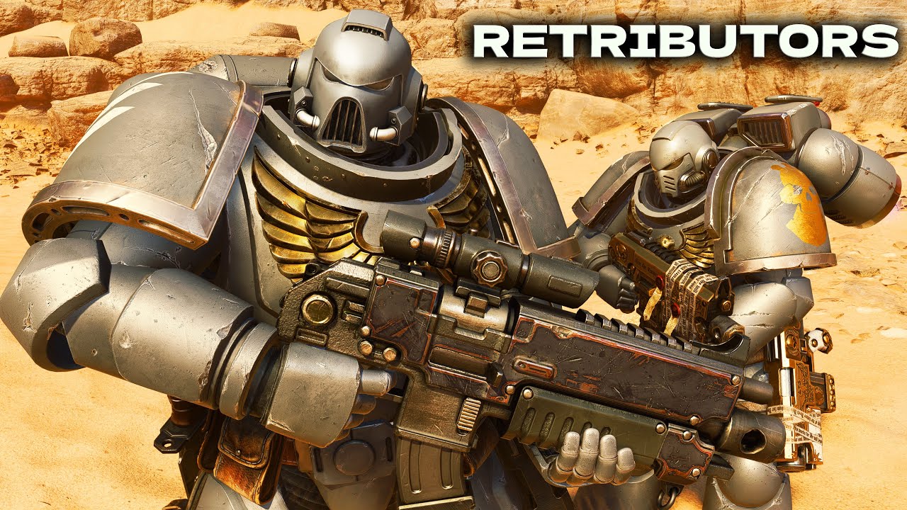 3 RETRIBUTORS (Astartes Series) vs Tyranids - Warhammer 40k: Space ...