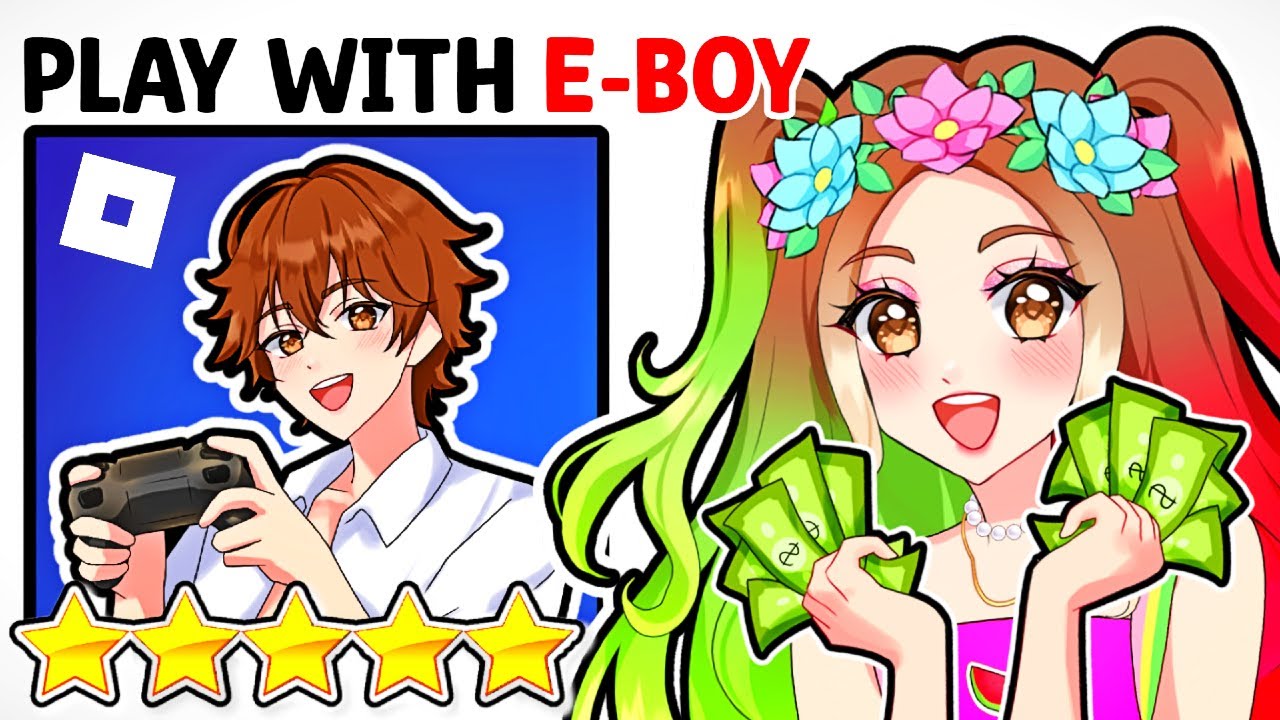 I Hired an E-BOY to Play ROBLOX With Me.. - YouTube