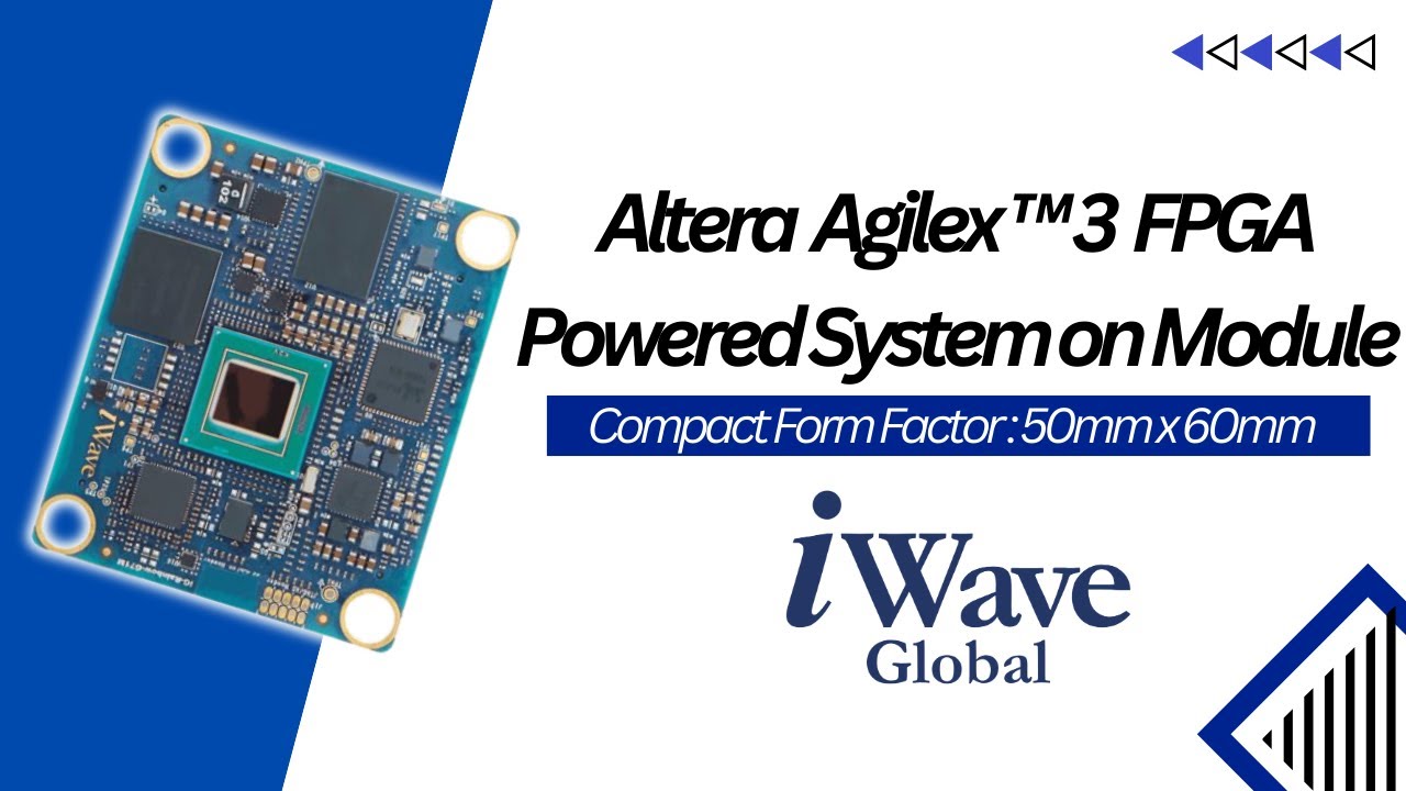 Agilex™ 9 SoC FPGA - Direct RF System on Module Agilex™ 9 SoC FPGA - Direct RF System on Module