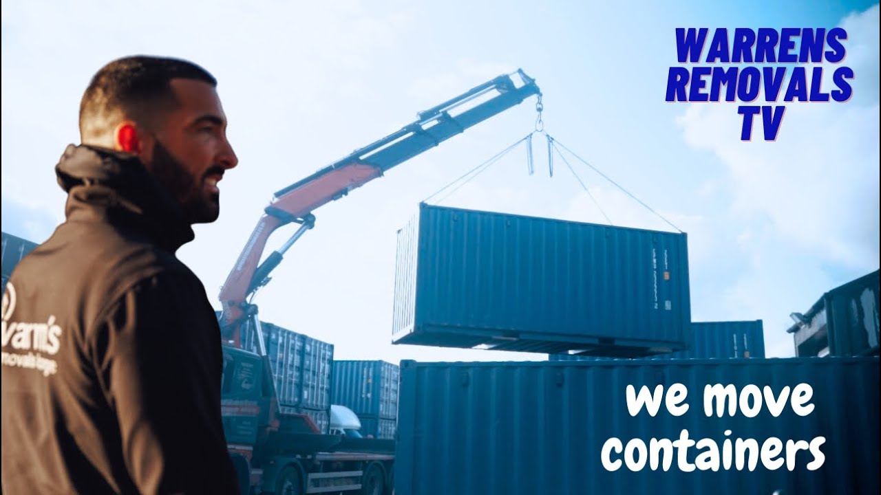 Season 2 - Ep 2 (We move containers) Warrens Removals - YouTube