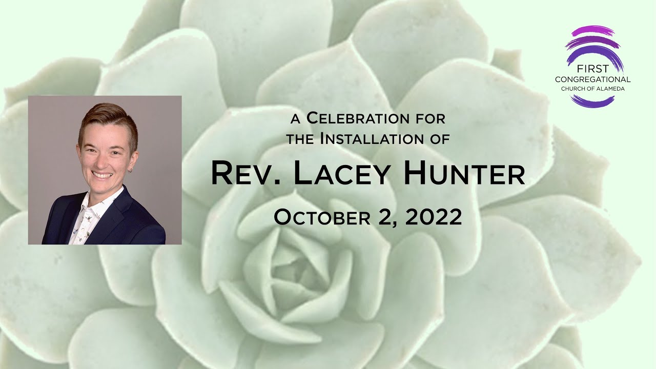 Installation of Rev. Lacey Hunter, October 2, 2022 - YouTube