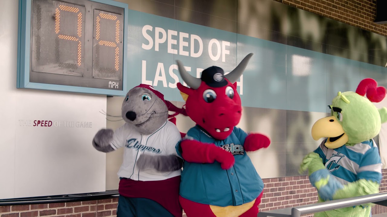 Columbus Clippers and Fire & Ice: A Day at the Ballpark - YouTube