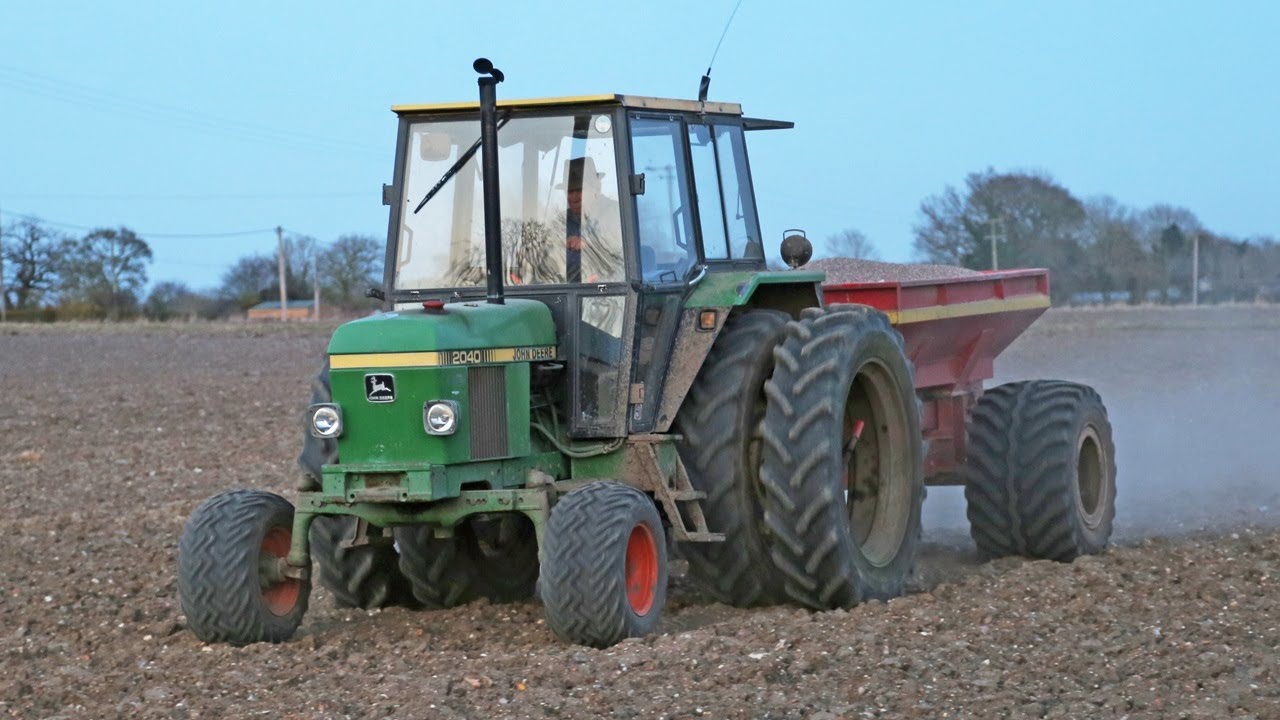 1981 John Deere 2040 | Atkinson spreader | 1968 Whitlock 308 digger ...