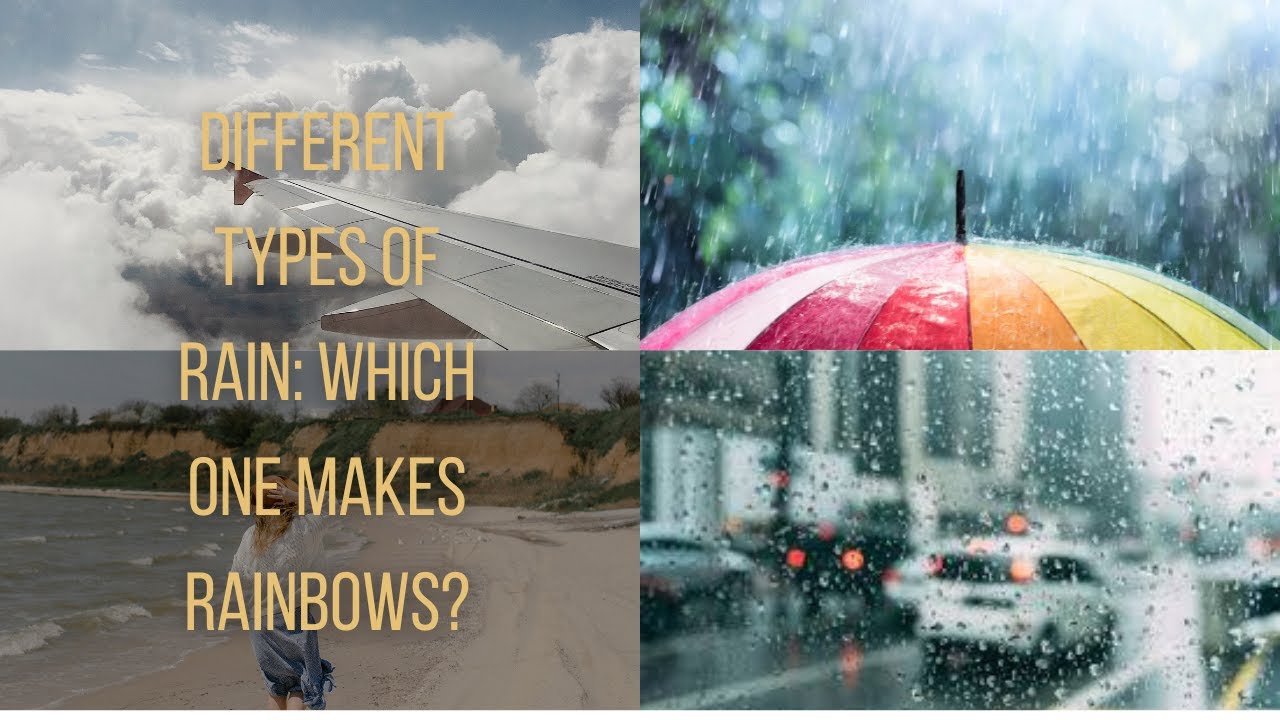 Different Types of Rain: Which One Makes Rainbows? - YouTube