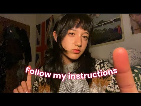 ASMR| Simon Says 💤 Follow My Instructions - YouTube