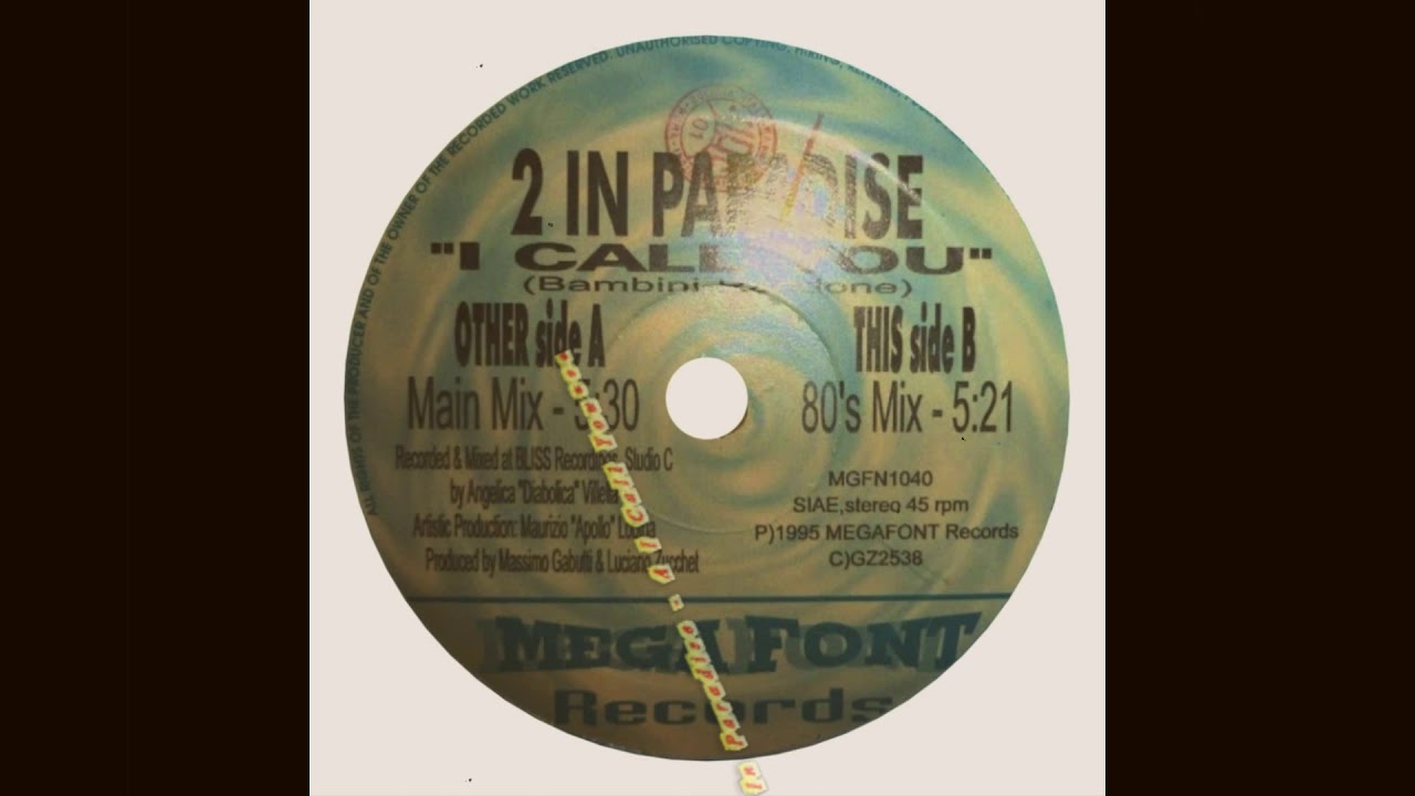 2 In Paradise A I Call You Main Mix YouTube 2-in-paradise-a-i-call-you-main-mix-youtube
