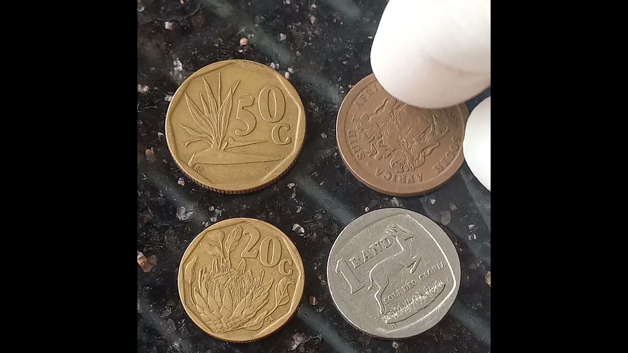 Pragtige Suid-Afrikaanse Munte years 1992,1993,1994,1995,/Beautiful ...