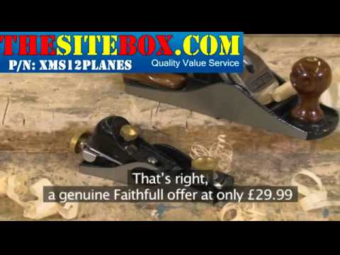 Faithfull Planes Set XMS12PLANES - Christmas Gift Idea from THESITEBOX ...