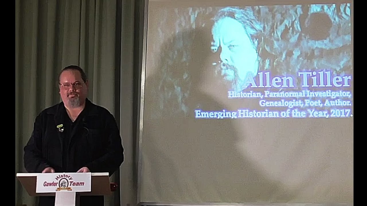 Allen Tiller Ghostly Gawler - YouTube