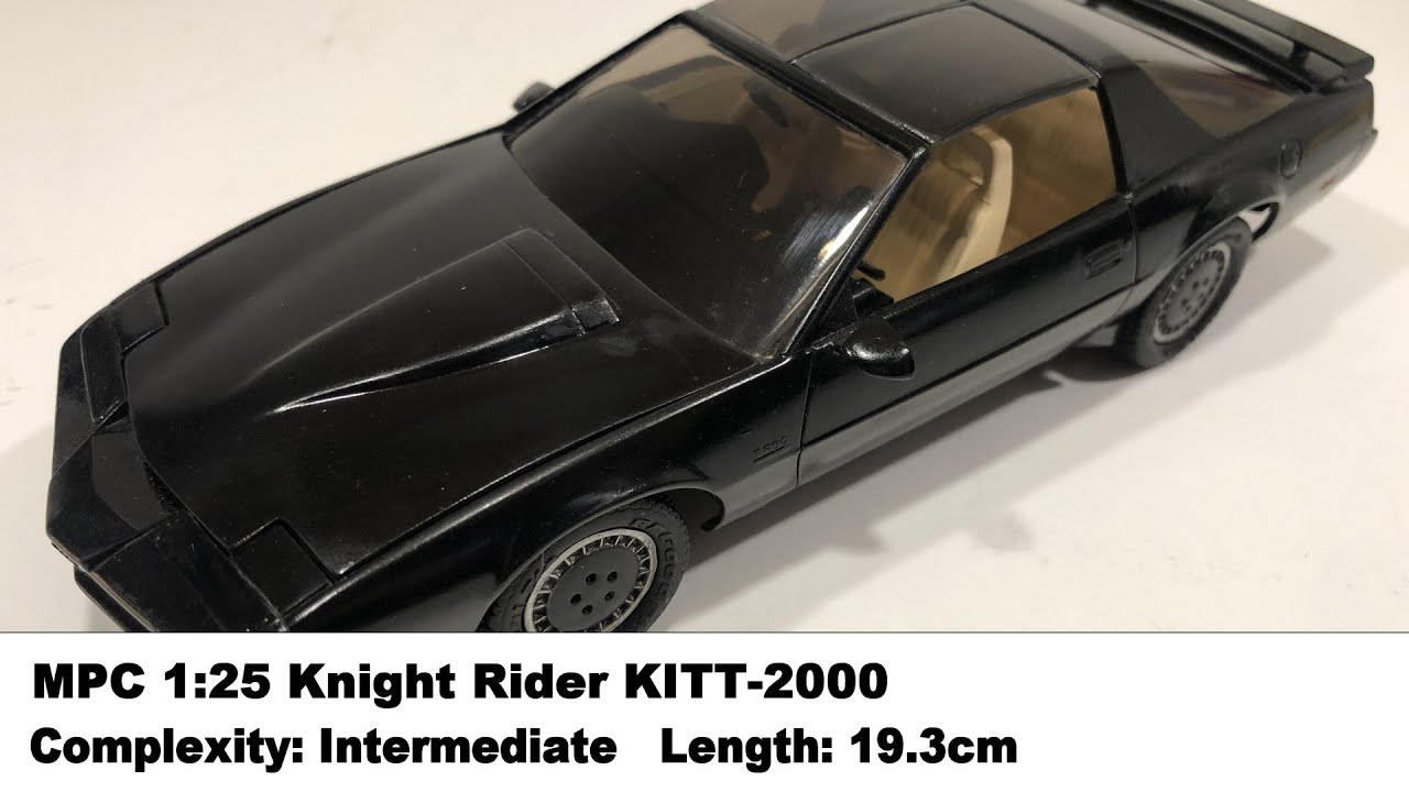 MPC 1:25 Knight Rider KITT-2000 Review - Completed - YouTube