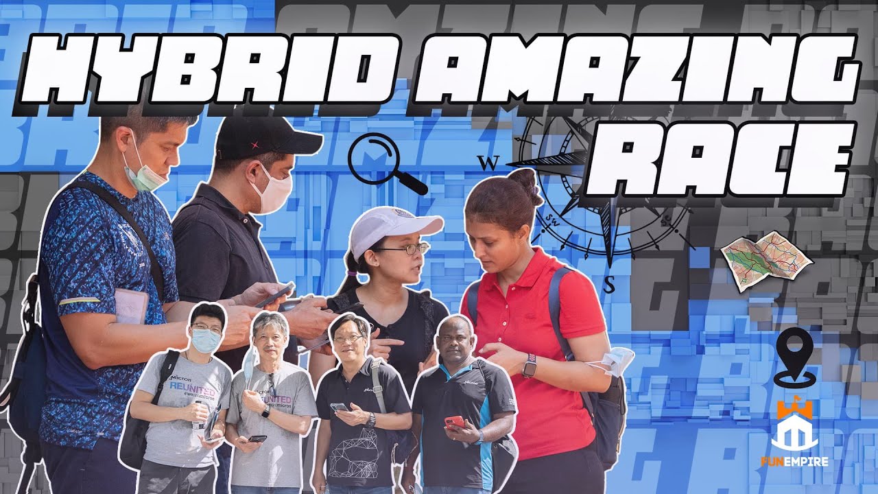 Best Hybrid Amazing Race Singapore Experience | FunEmpire Activities ...