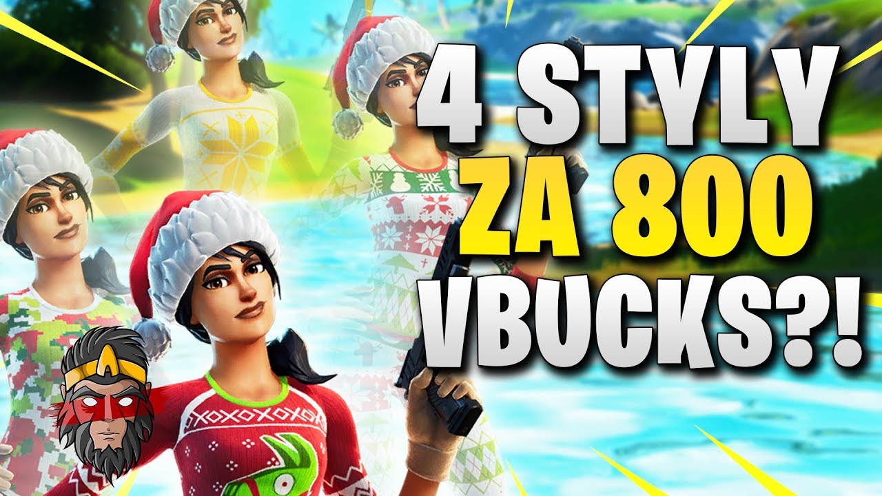 800 VBUCKS ZA SKIN SE 4 STYLY?! - YouTube