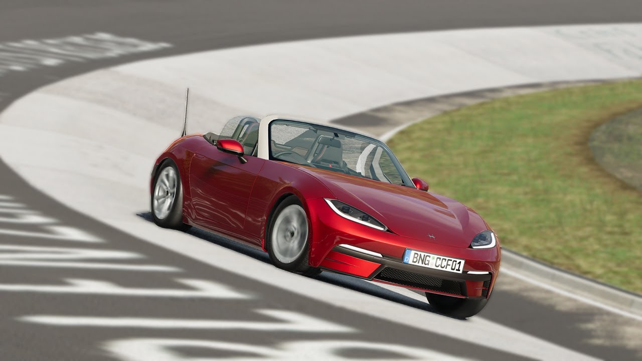BeamNG MOD OF THE YEAR!! Hirochi CCF-4 Nurburgring Hot Lap - YouTube