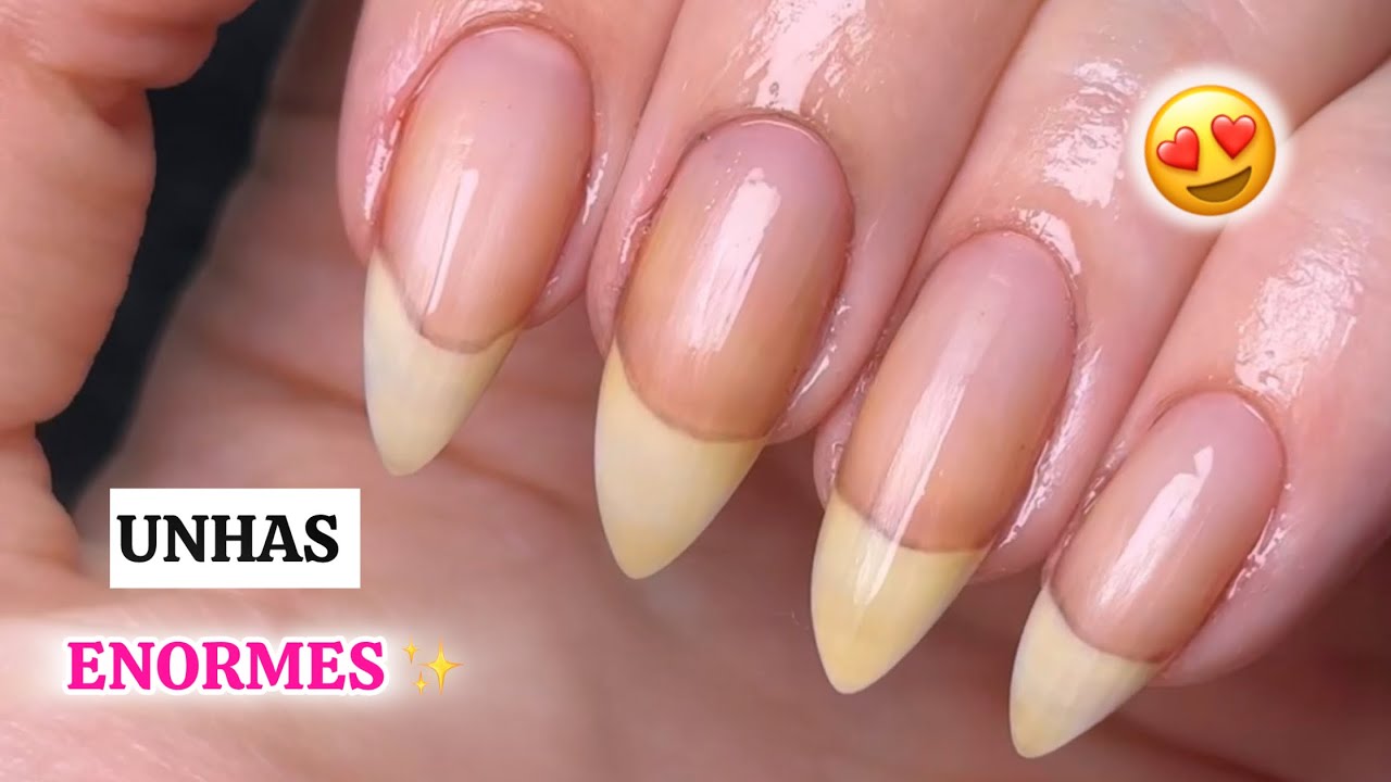 COMO TER UNHAS GRANDES E FORTES? RESULTADO EM 1 MÊS - YouTube