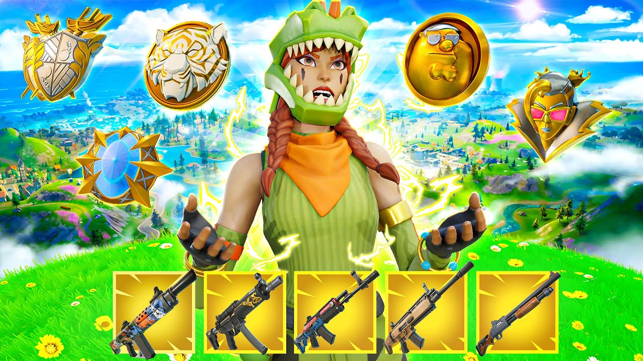 *MYTHIC* ONLY CHALLENGE In Fortnite Chapter 5! - YouTube