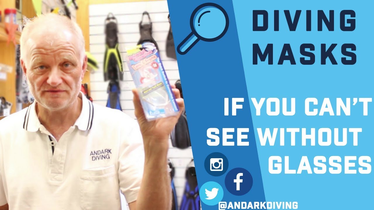 Diving Masks if you can't see without glasses - YouTube