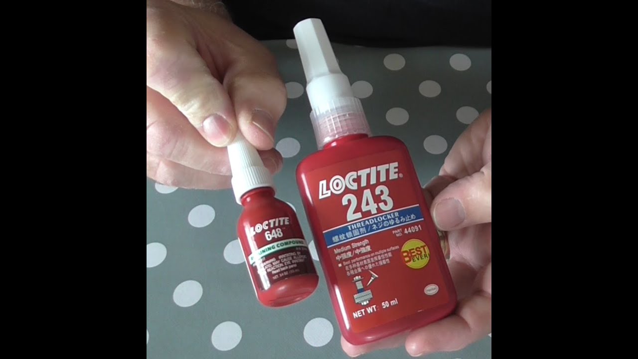 Unboxing Loctite 243 and 648 for the ALZRC X360 Build - YouTube