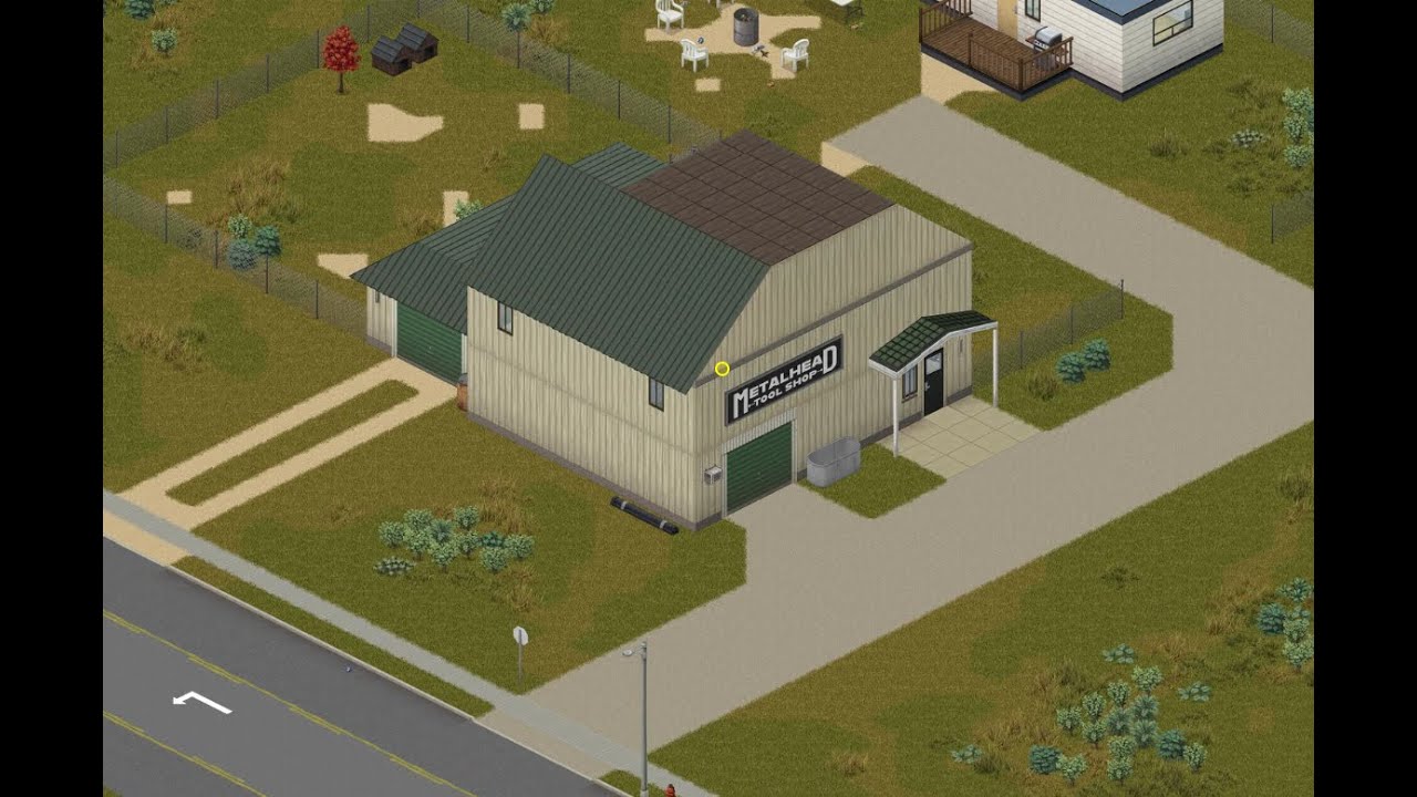 Build 42 Irvington Metal Workshop New location tour Project Zomboid ...