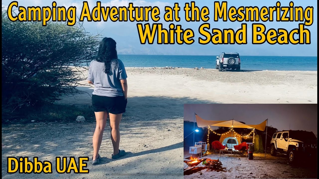 Ep. 8: Camping Adventure at the Mesmerizing White Sand Beach in Al ...