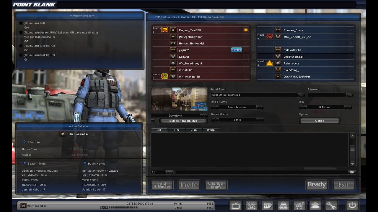 Dual Micro Uzi Pointblank Garena 2015 - YouTube